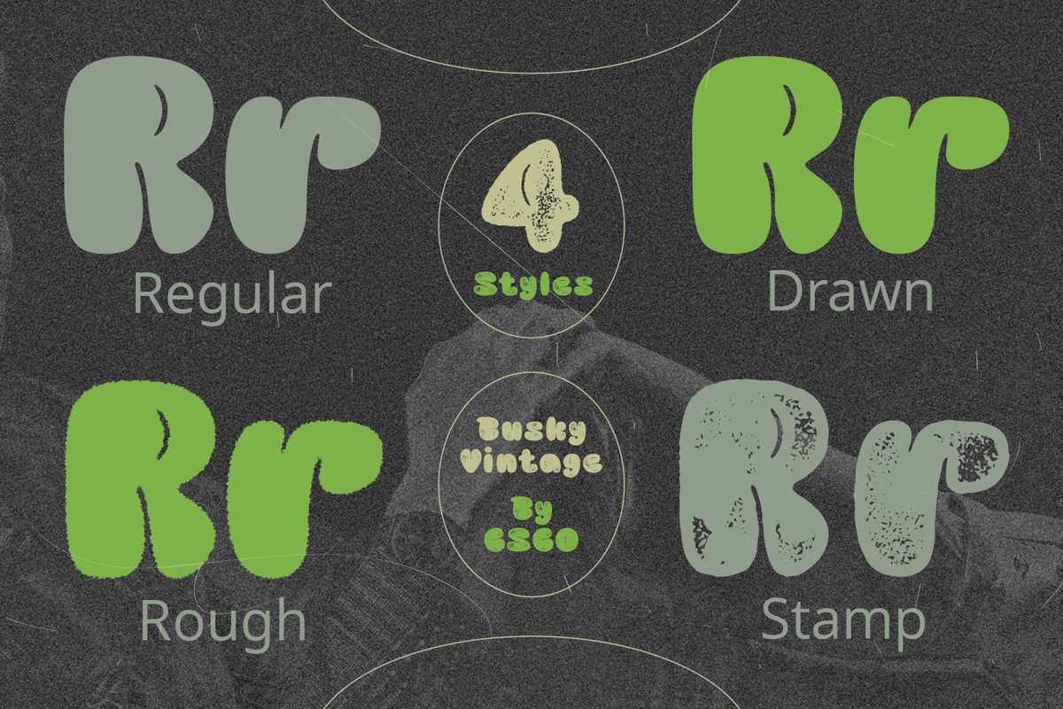 Busky Vintage Stamp Font | craftsupplyco | FontSpace