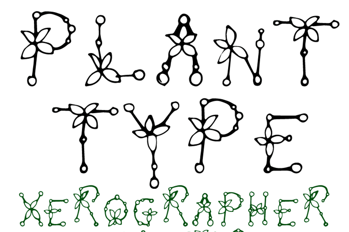 Plant Type Font - Free Download