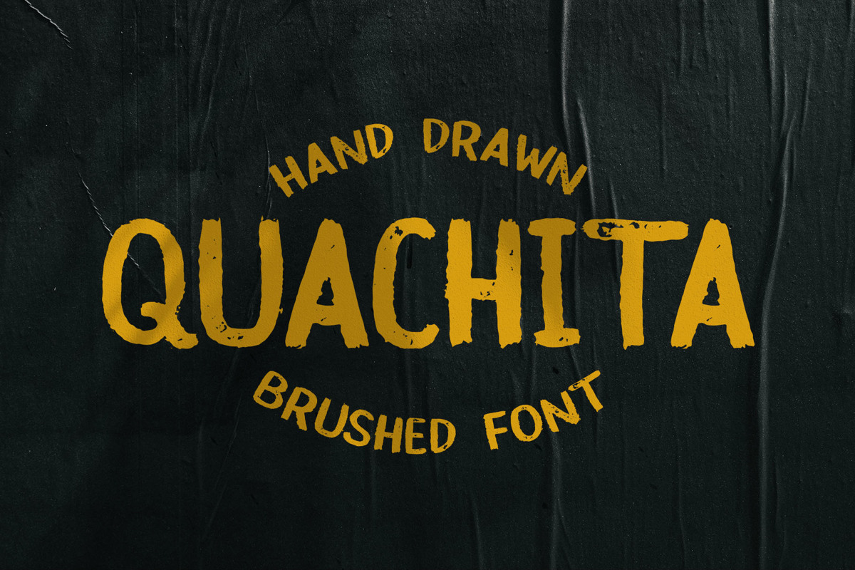 Quachita Font | Scratch | FontSpace