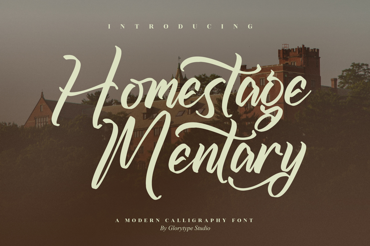 Homestage Mentary Font - Free Download