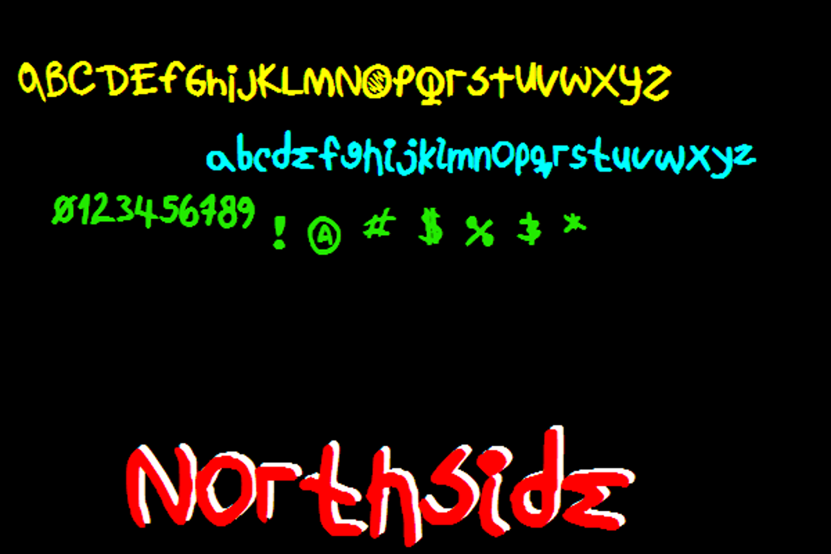 NorthsideNBP Font | total FontGeek DTF, Ltd. | FontSpace