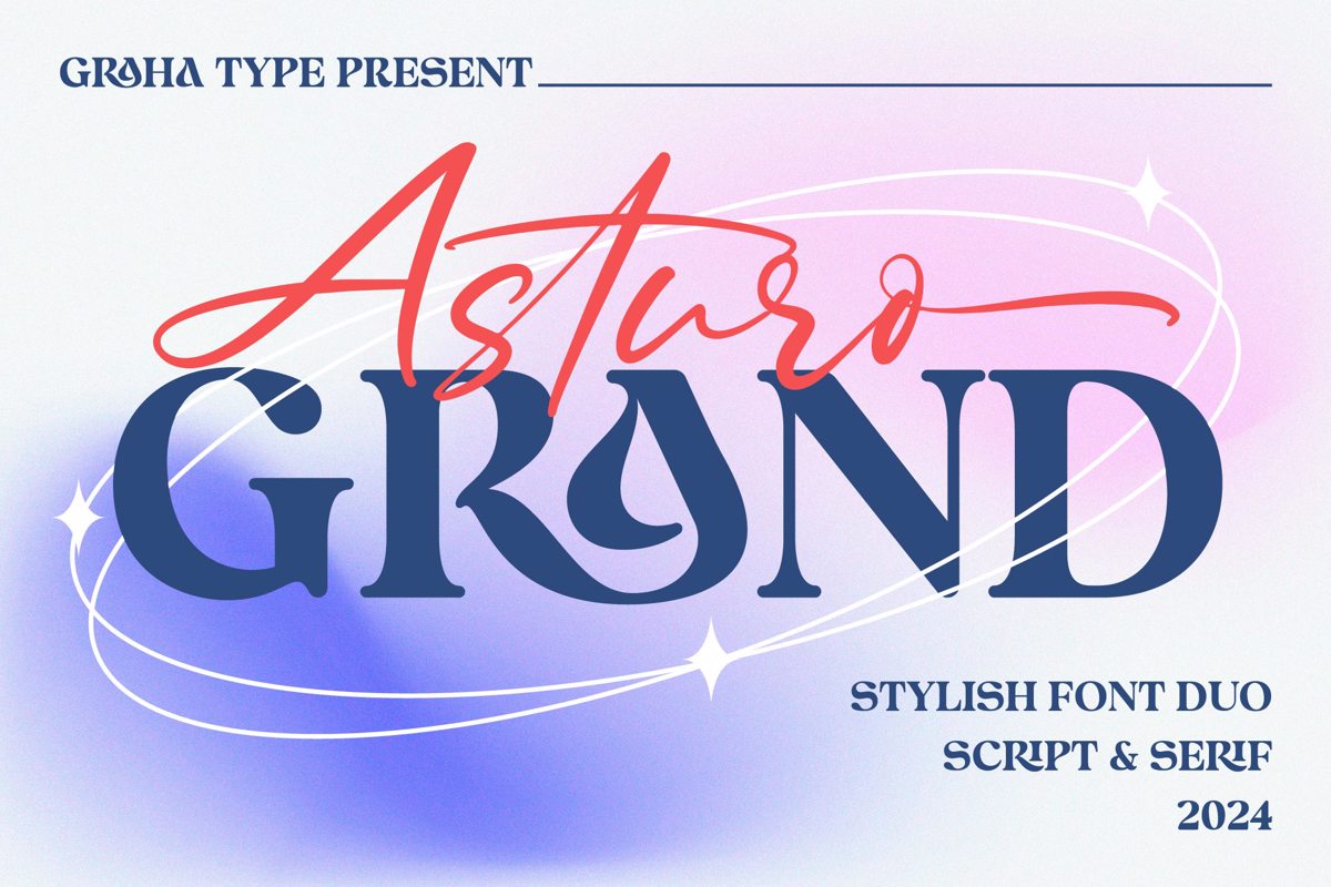 Asturo Grand Font Duo - Free Download