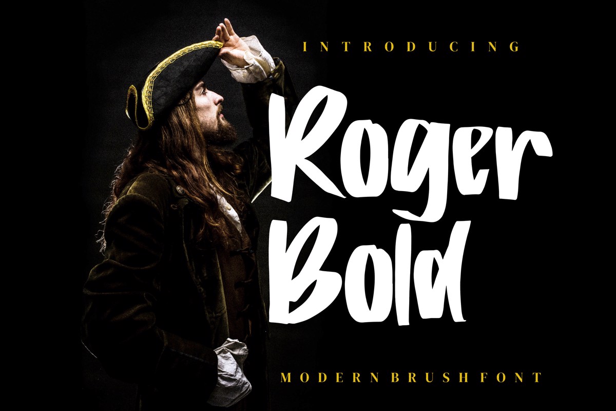 Roger Bold Font | Integritype Studio | FontSpace