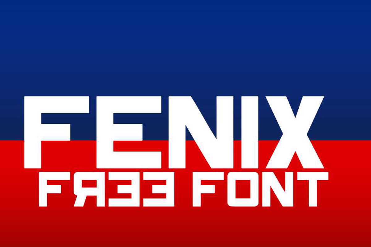 Fenix Font | Walter Designer | FontSpace