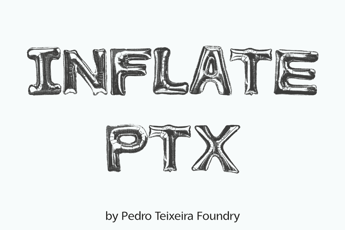 Inflate PTx Font - Free Download