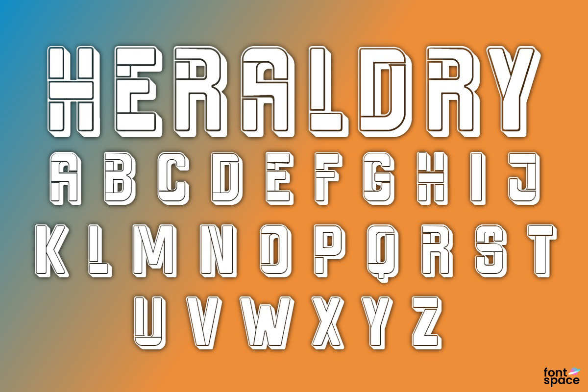Heraldry Font | Vladimir Nikolic | FontSpace