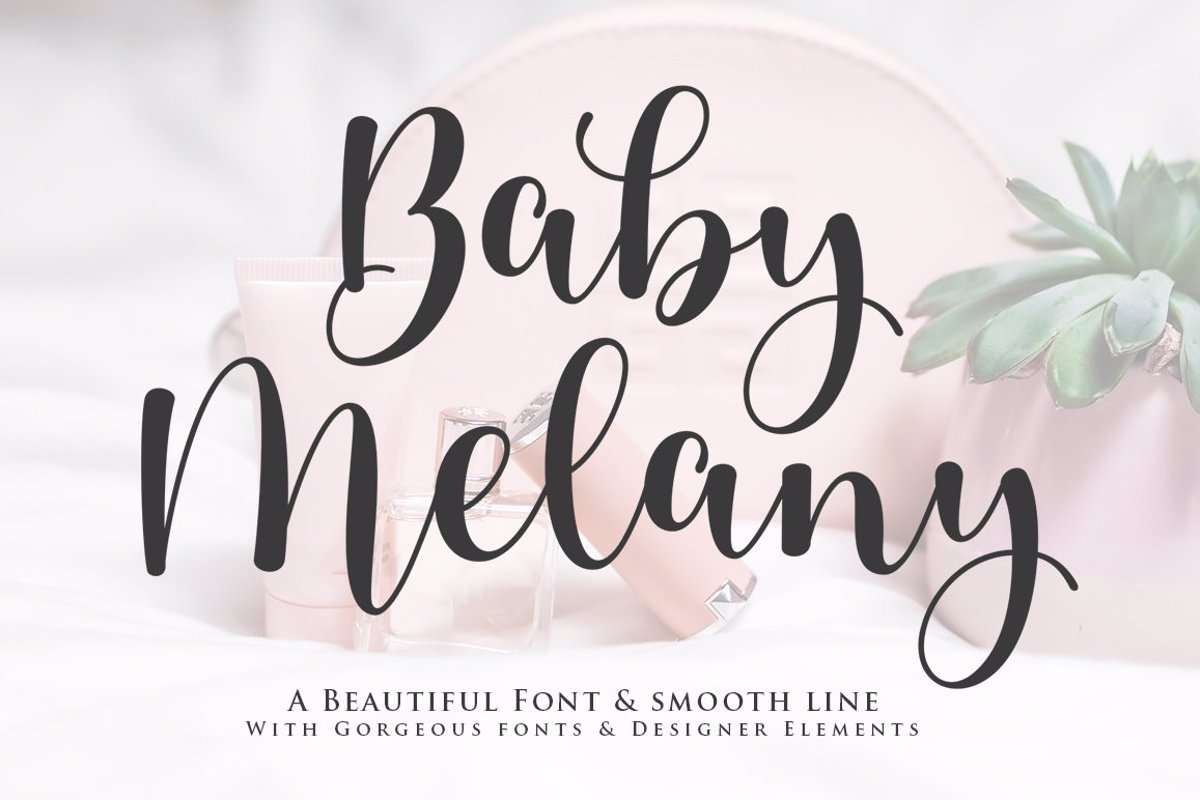Baby Melany Font | Natural ink | FontSpace