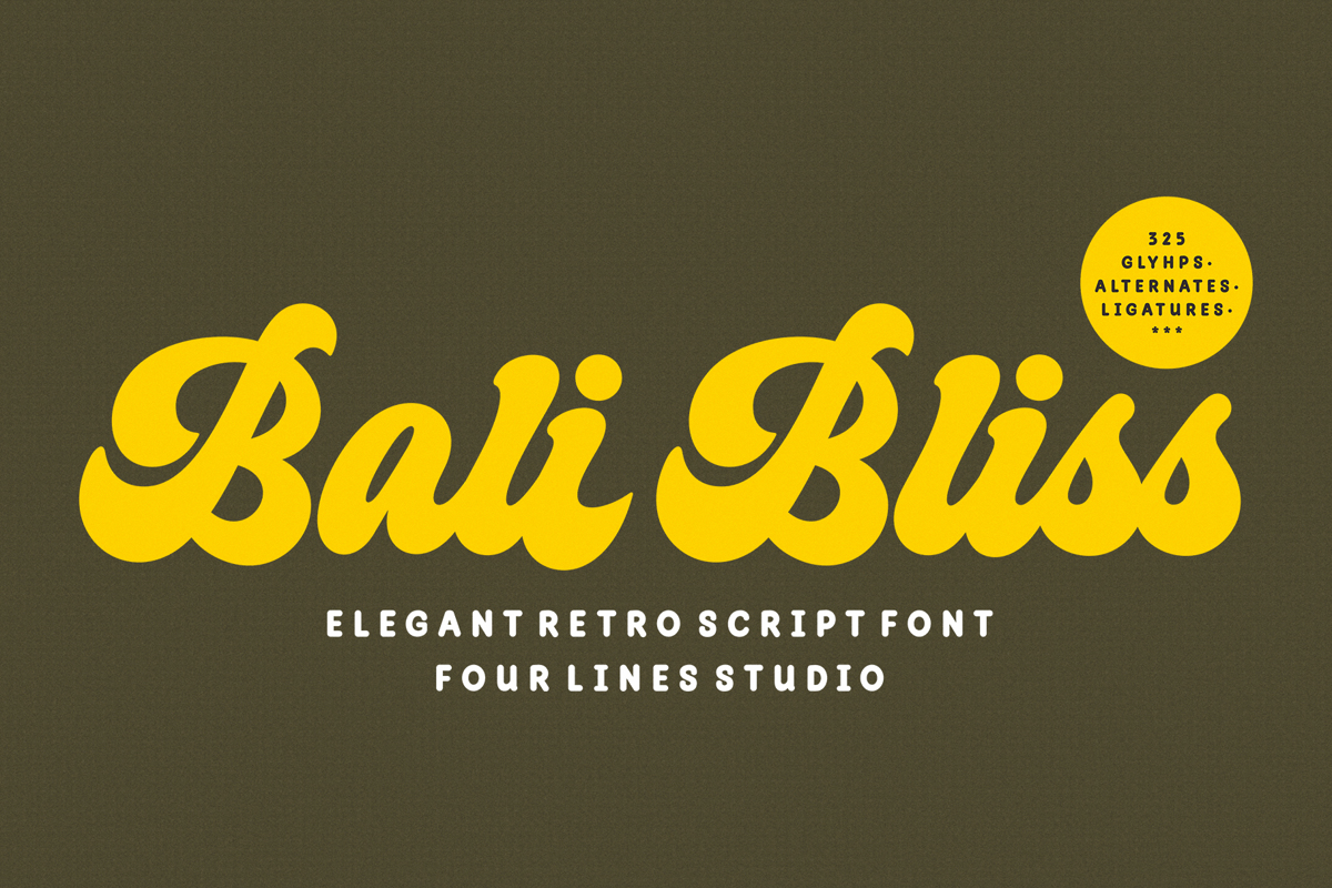 Bali Bliss Font - Free Download