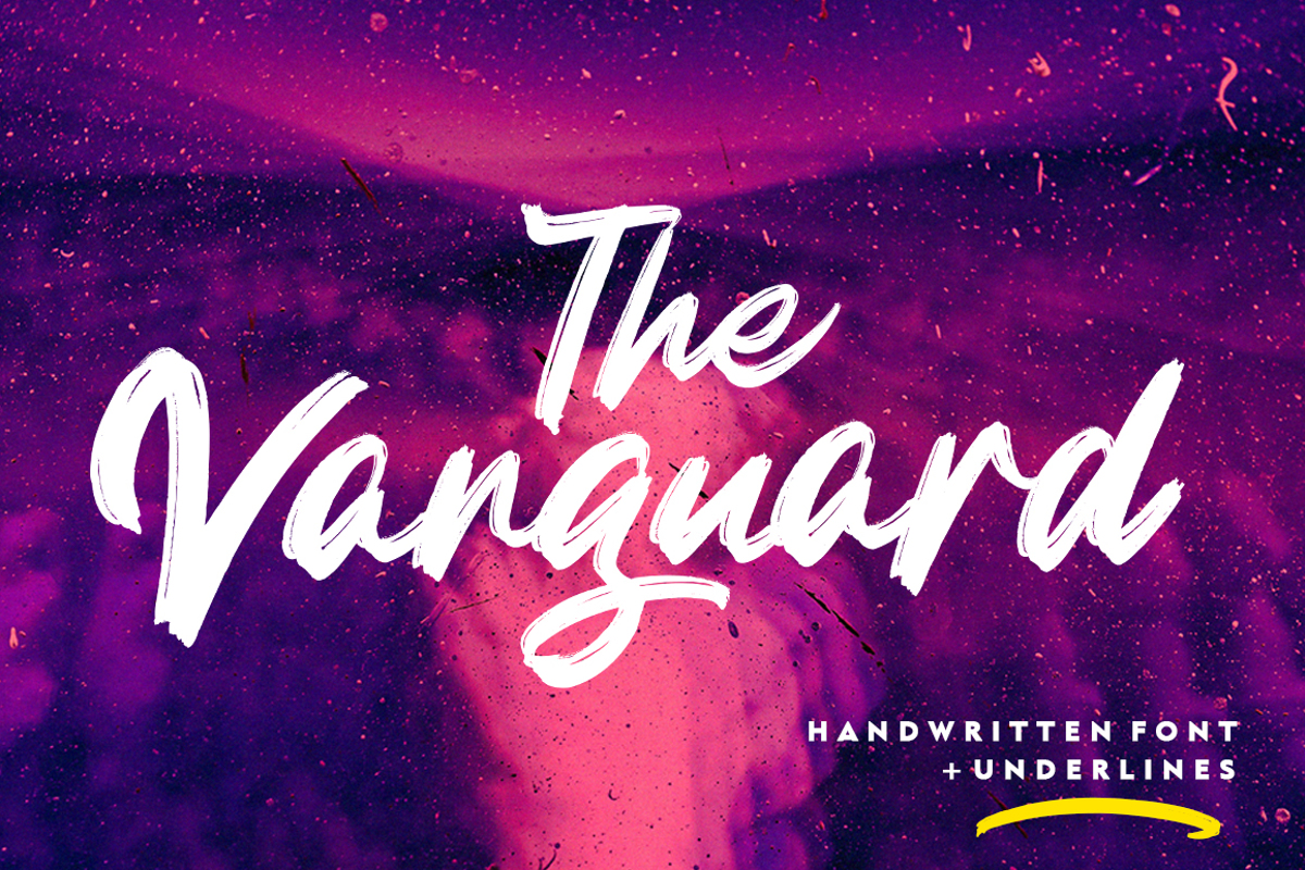The Vanguard Font | RCKY Studio | FontSpace