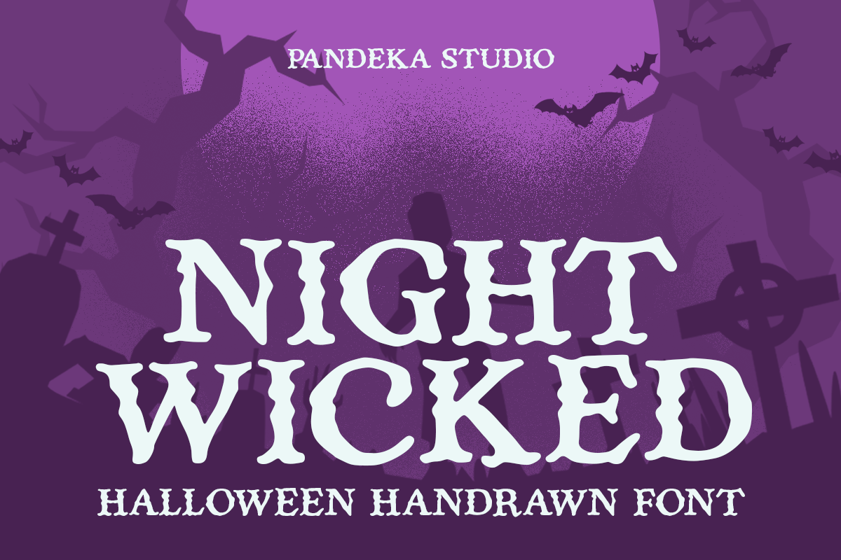 Night Wicked Font | Pandeka Studio | FontSpace