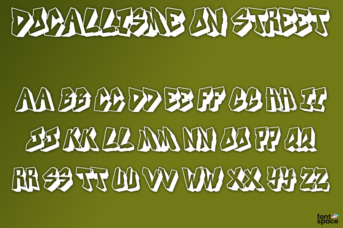 Docallisme On Street Font | docallisme | FontSpace