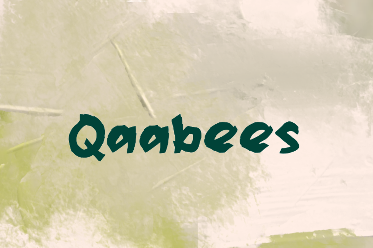 Qaabees Font - Free Download