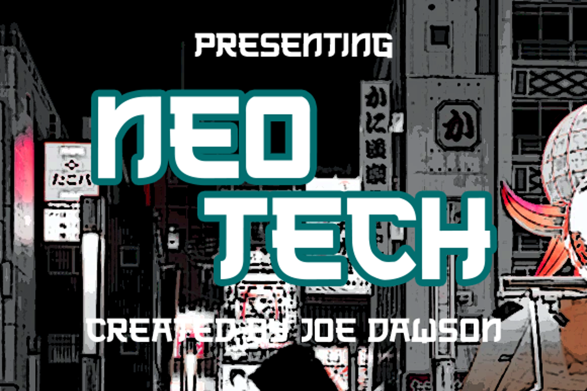 Neo Tech Font - Free Download