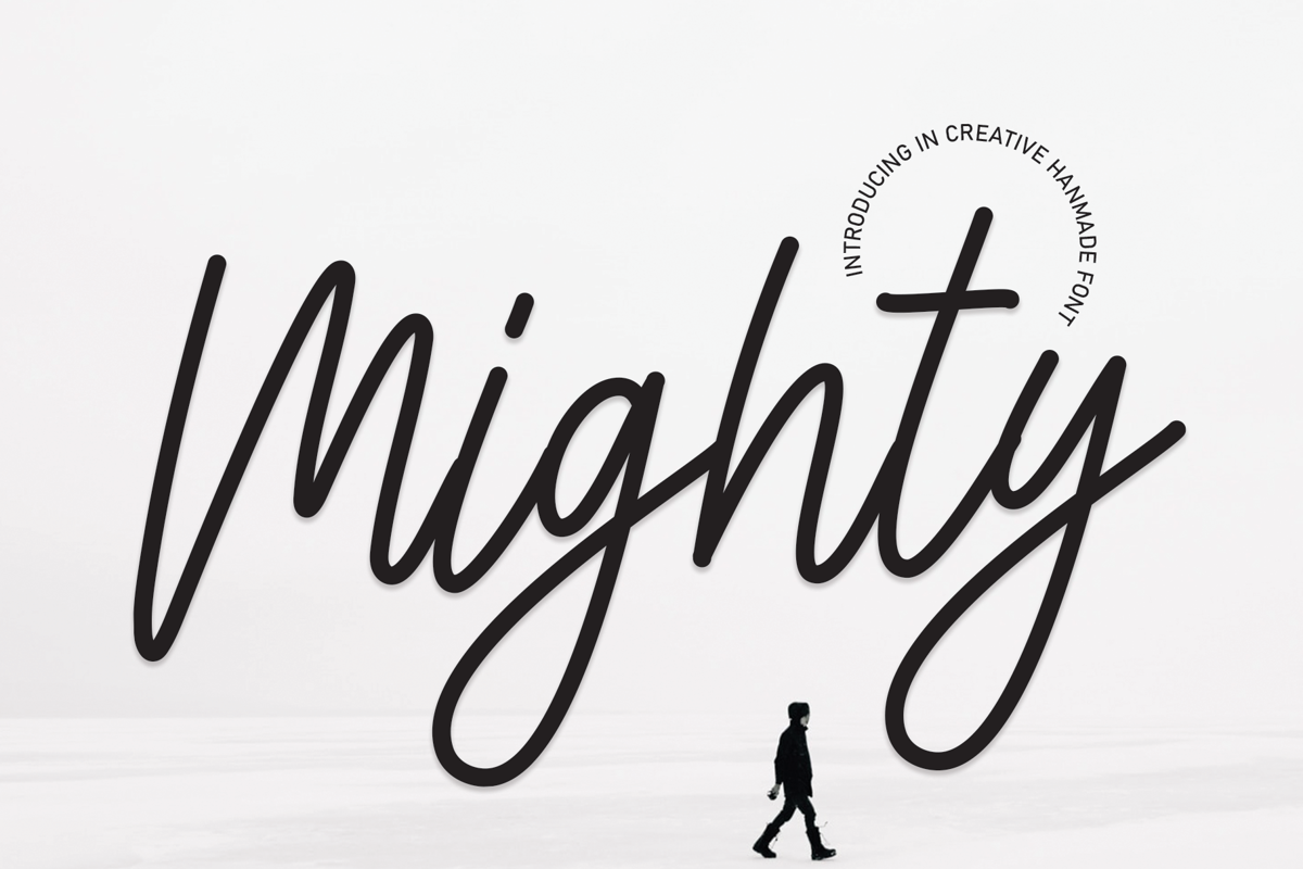 Mighty Font | scratchones_creative | FontSpace