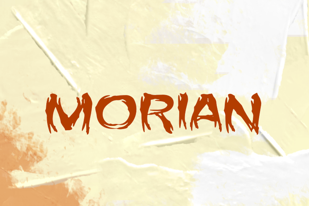 M Morian Font | wepfont | FontSpace