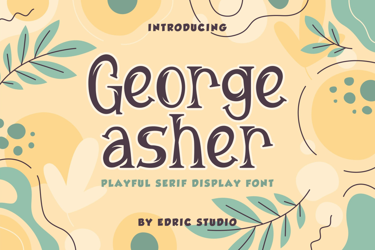 George Asher Font - Free Download