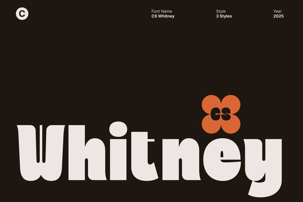 CS Whitney Font - Free Download