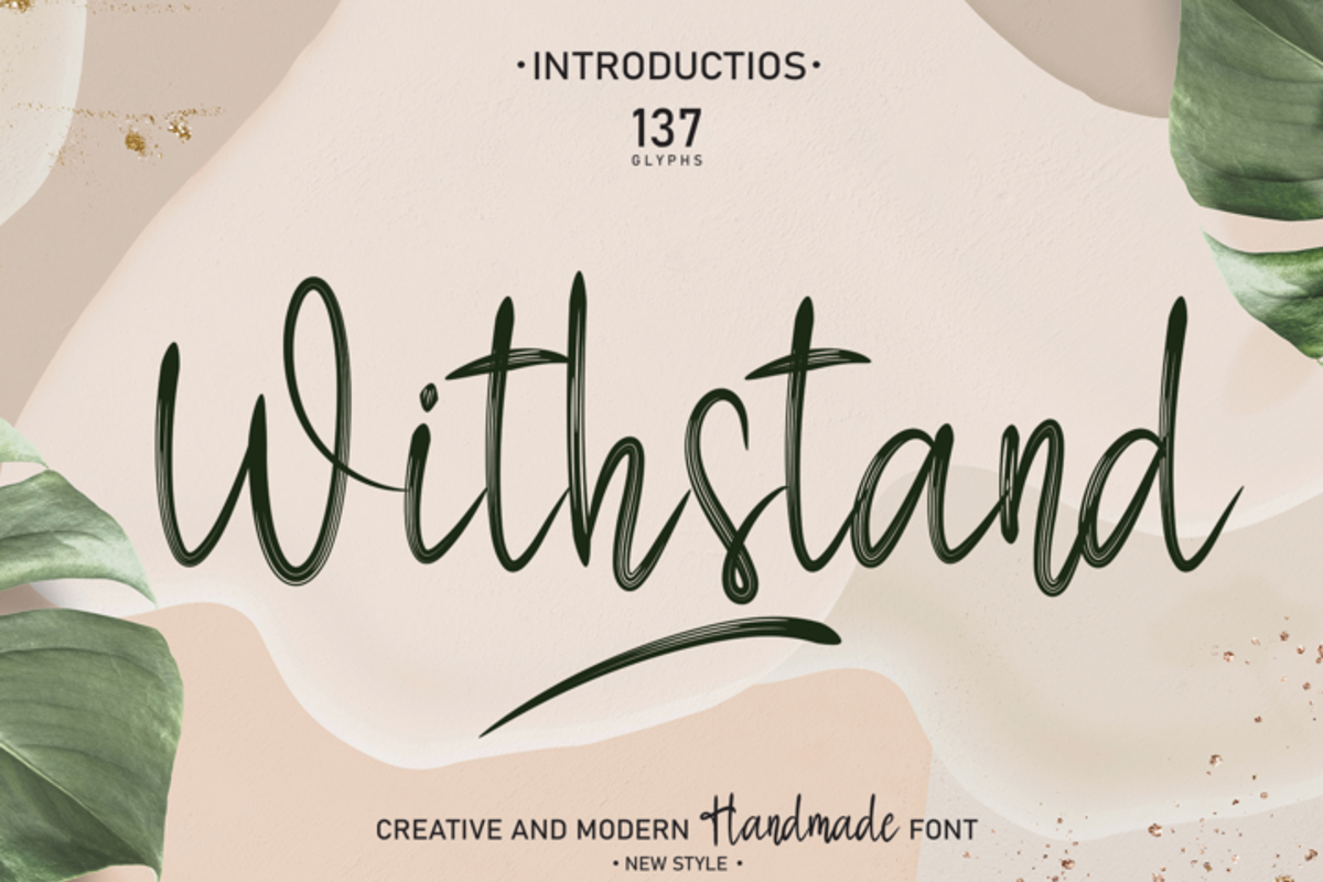 Withstand Font - Free Download
