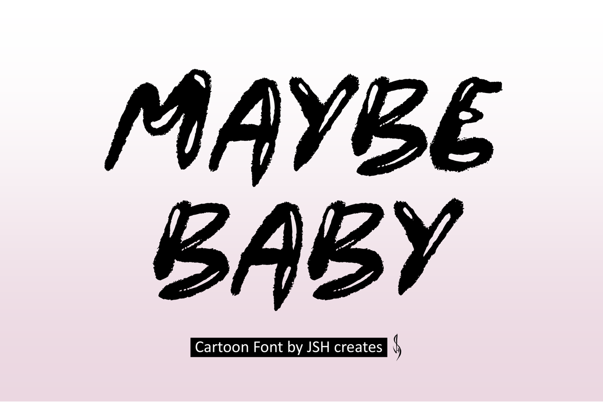 Maybe Baby Font - Free Download