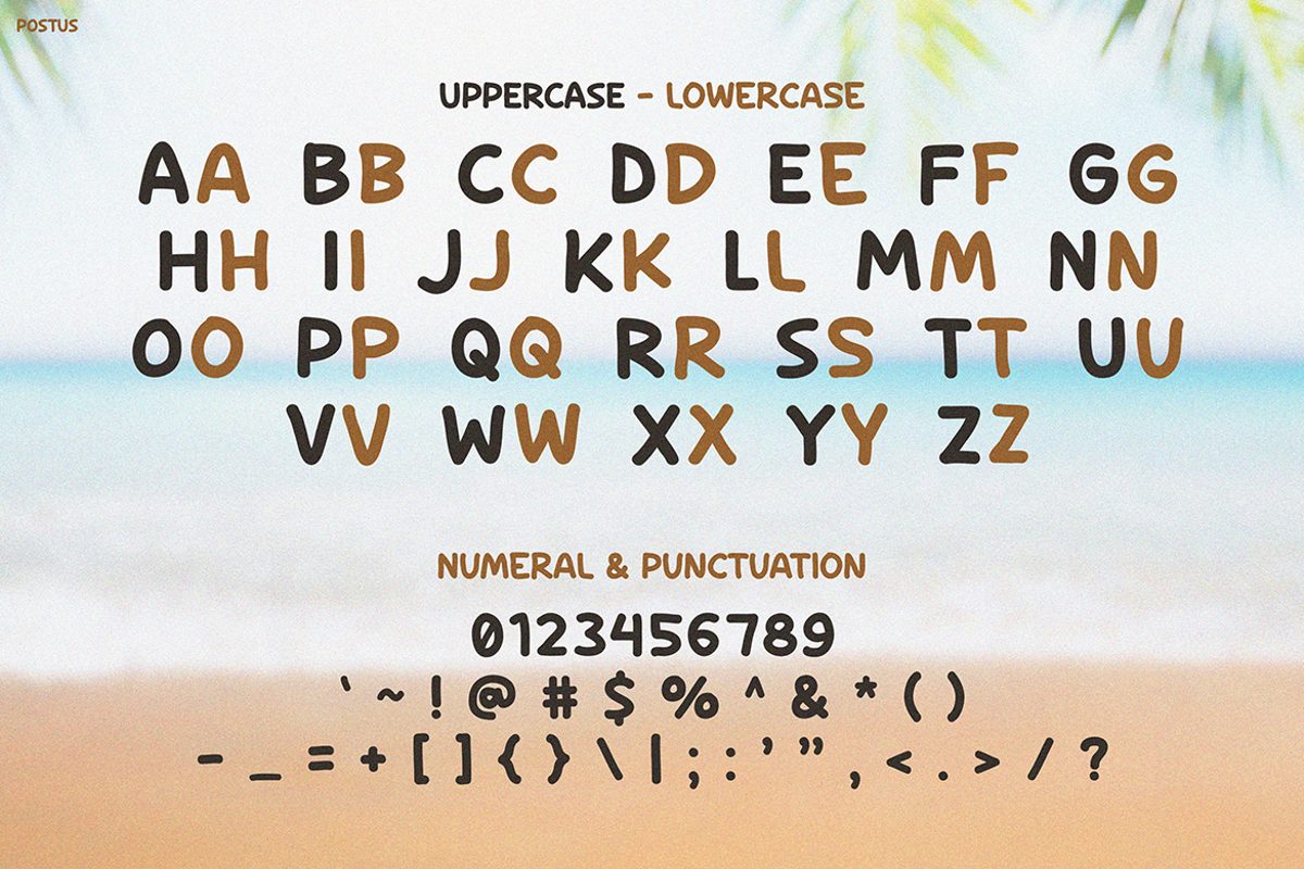 POSTUS Font | Pinisiart | FontSpace