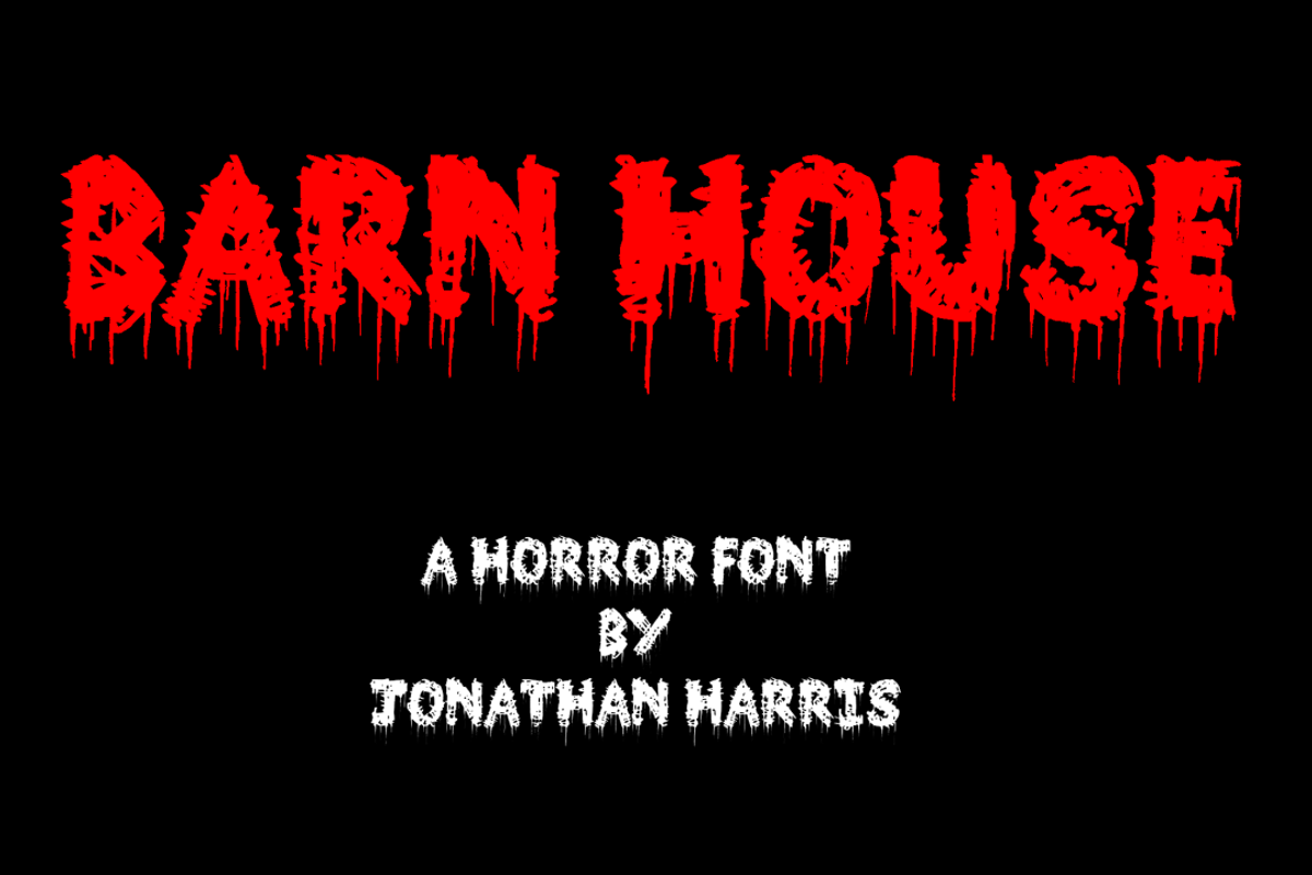 Barn House Font - Free Download