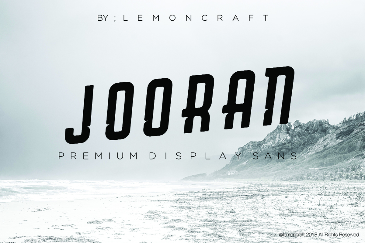 JOORAN Font | Lemoncraft | FontSpace