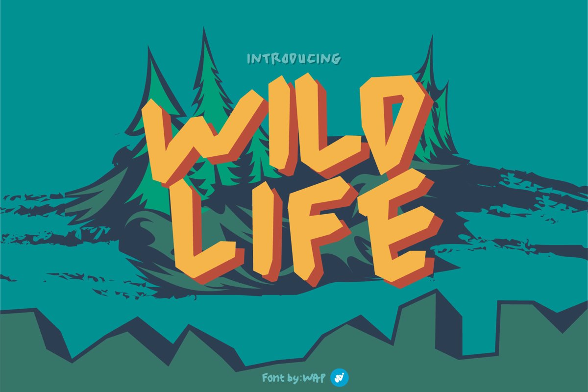 WILD LIFE Font | WAPtype | FontSpace