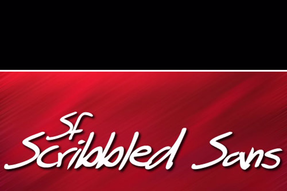 SF Scribbled Sans Font - Free Download