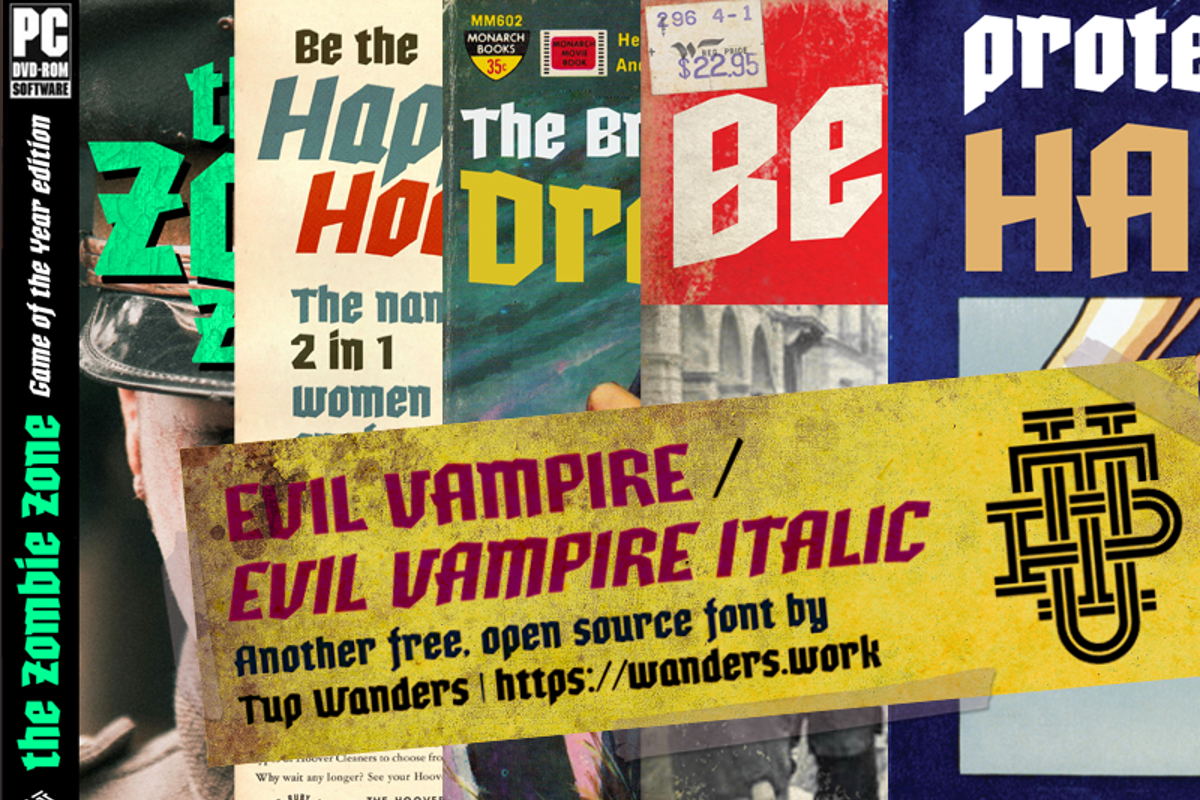 Evil Vampire Font - Free Download