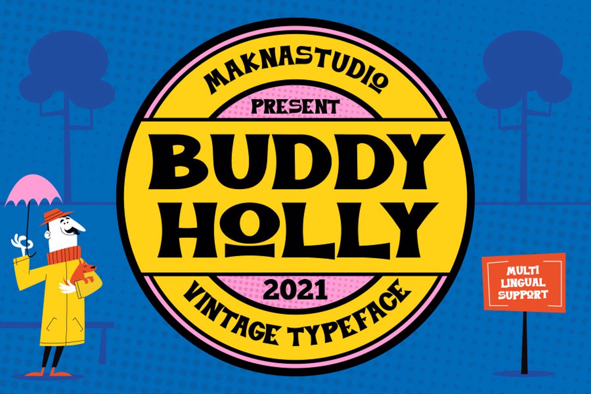 BUDDY HOLLY Font - Free Download