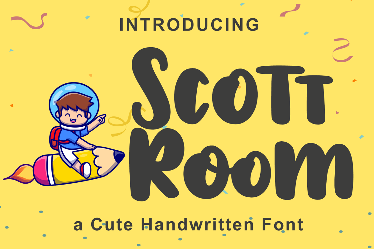 Scott Room Font | Beary.dsgn | FontSpace