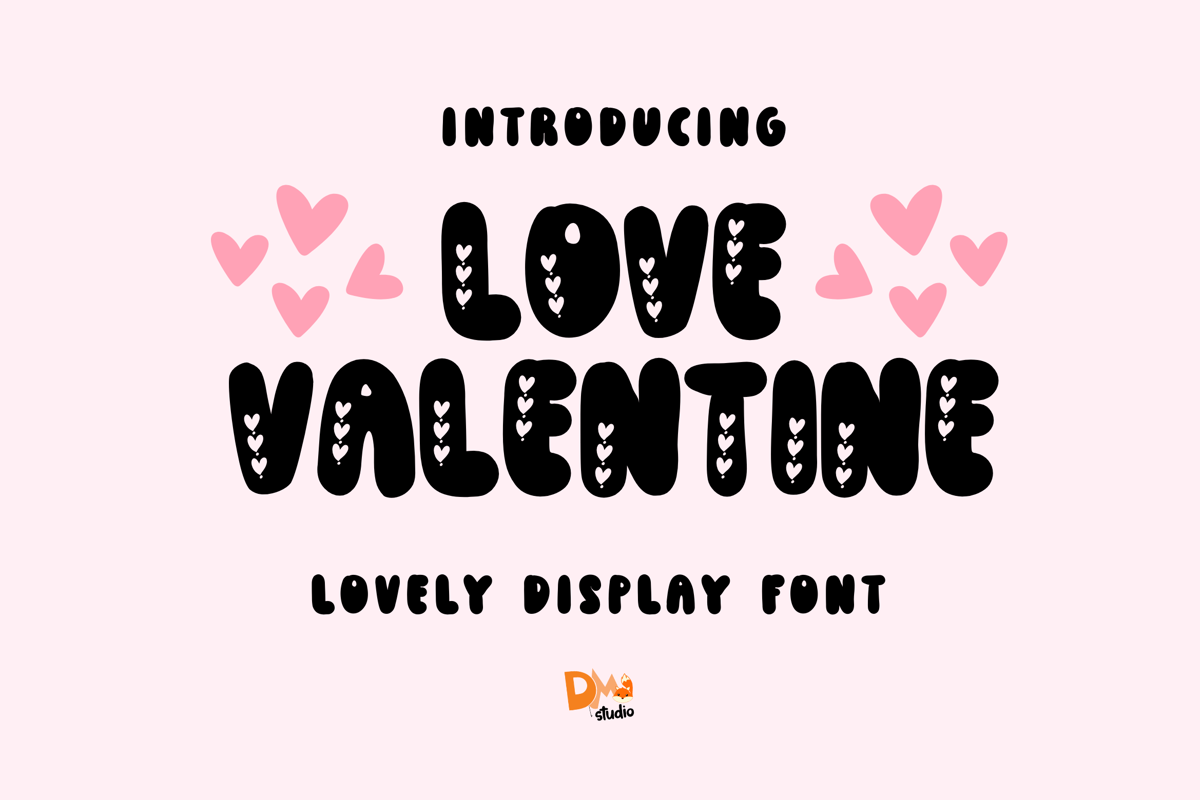 Love valentine Font - Free Download