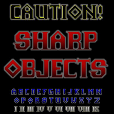 Sharp Fonts (SS) | Collection | FontSpace