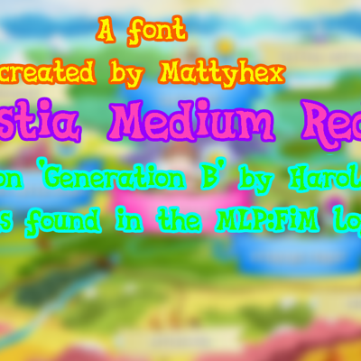 MLP FONTS | Collection | FontSpace