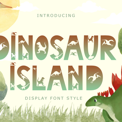 Dinosaur fonts | Collection | FontSpace