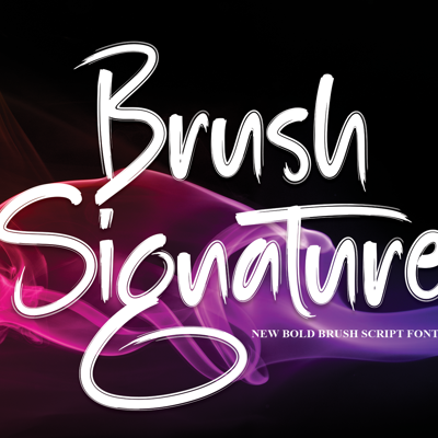 Brush | Collection | FontSpace
