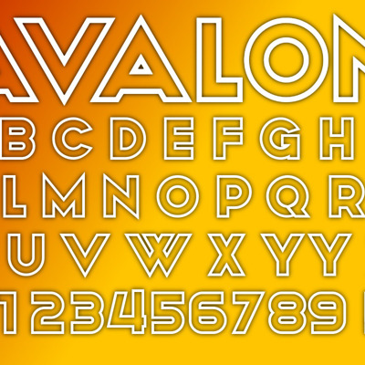 Outline | Collection | FontSpace