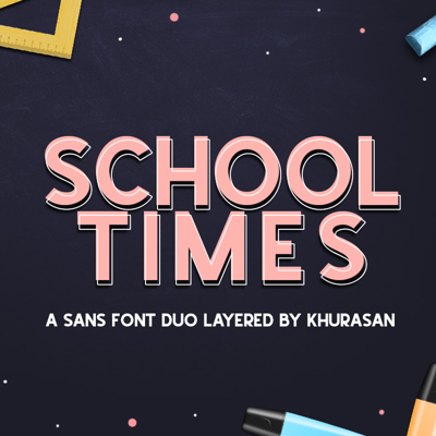 School font | Collection | FontSpace