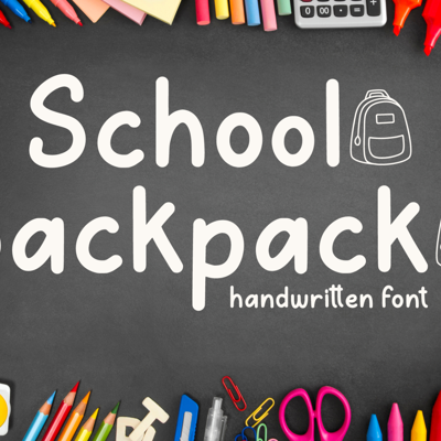 School | Collection | FontSpace