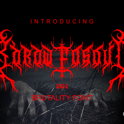 BrUwUtal | Collection | FontSpace