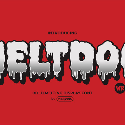 Drip Fonts | Collection | FontSpace