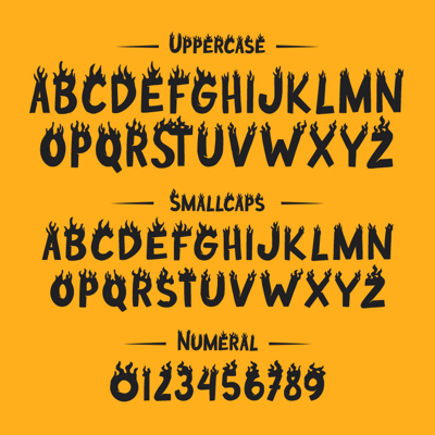 Fire Fonts | Collection | FontSpace
