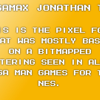 Pixel style fonts | Collection | FontSpace