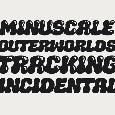 Bubbles | Collection | FontSpace
