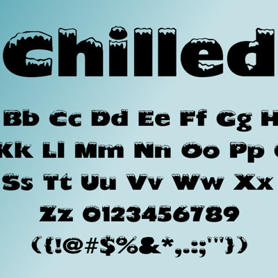 COLD FROZEN FONTS | Collection | FontSpace