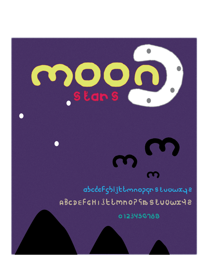 Moon Font | Cé - al | FontSpace