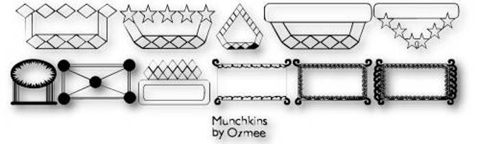 Munchkins Font | Dingbat Crazy | FontSpace