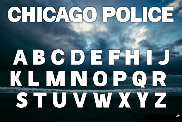 Chicago Police Font | Font Monger | FontSpace