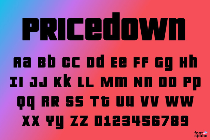 Pricedown Font | Typodermic | FontSpace