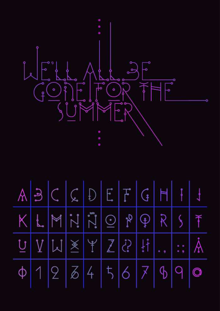 Murmur Font | Nina Bero | FontSpace